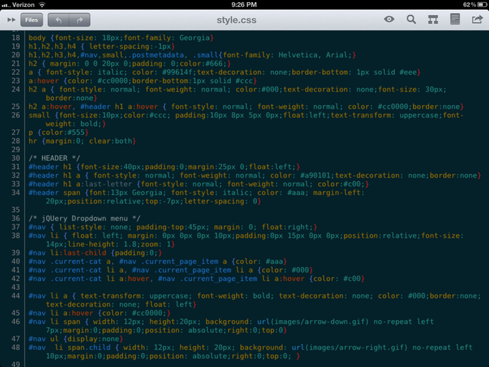 The Color of Plain Text - Macdrifter